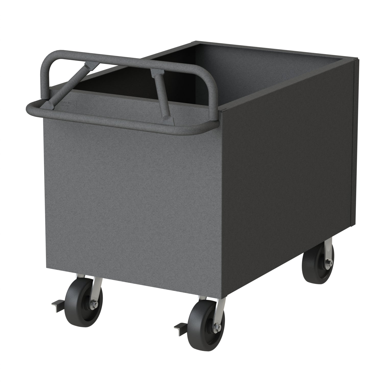 4 Sided Box Truck, Ergonomic Handle